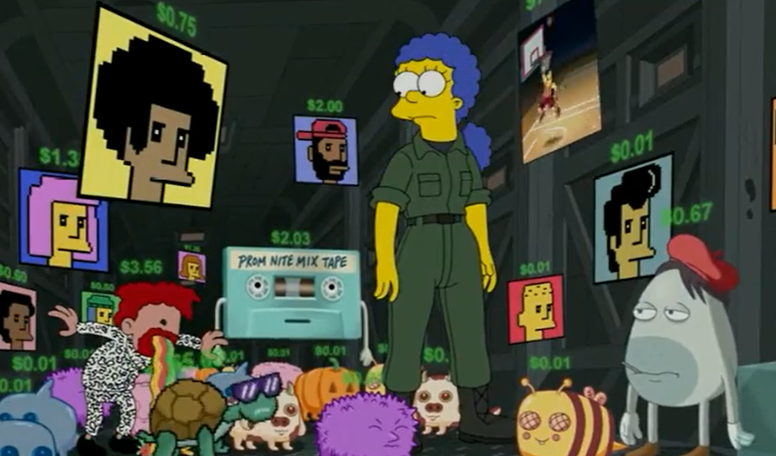 New The Simpsons Episode Reveals NFT Frenzy and Market Realities ...